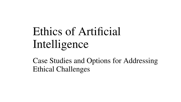 AI伦理 Ethics of AI Chapter 7——Dignity - 知乎