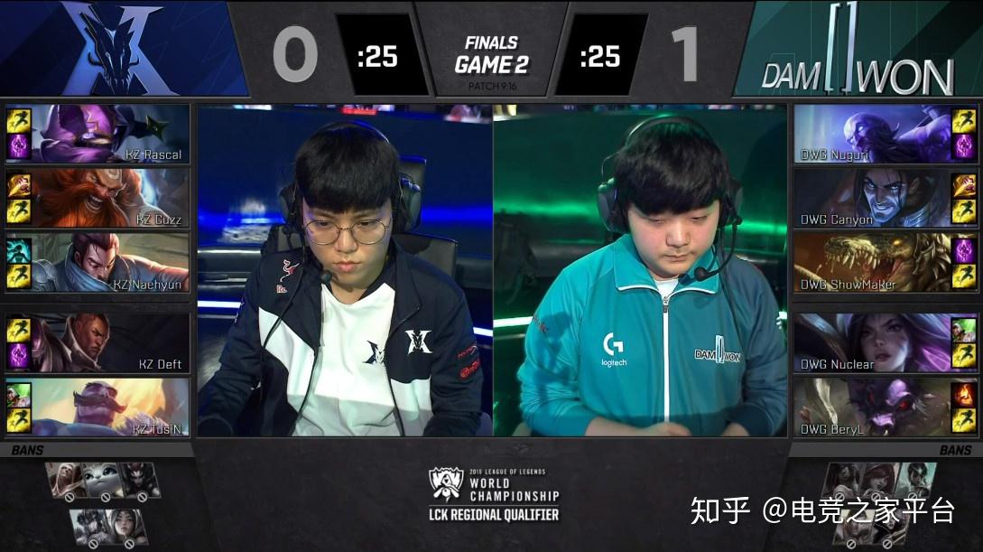 电竞之家:【英雄联盟】KZ不敌DWG止步于此 DWG成功晋级世界赛 - 知乎