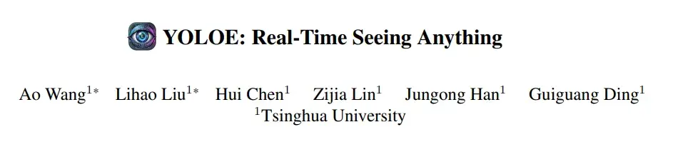 清华YOLOE新发布：实时识别任何物体！零样本开放检测与分割 - 知乎
