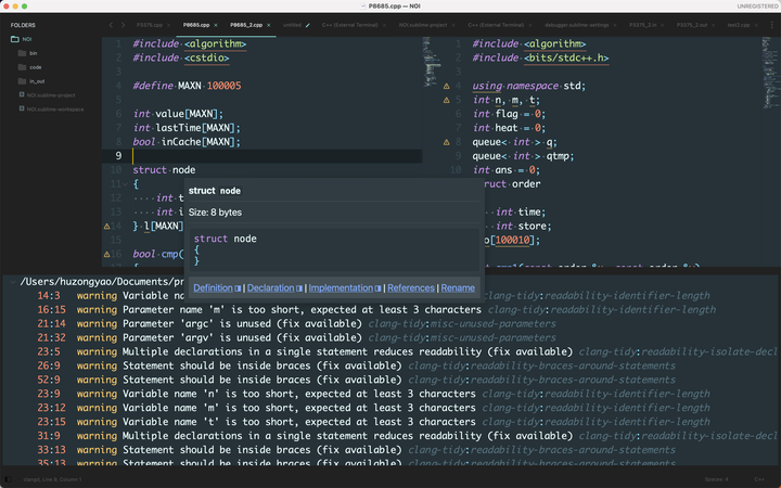 【全网最新、最详细】如何使用 Sublime Text 4 优雅地写C++？ - 知乎