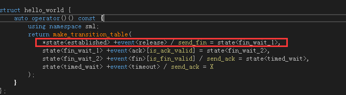 SML(State Machine Libray)学习 - 知乎