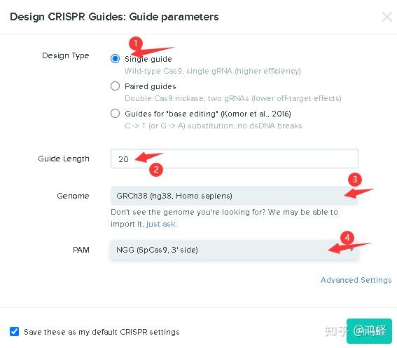 使用benchling网站设计sgRNA - 知乎
