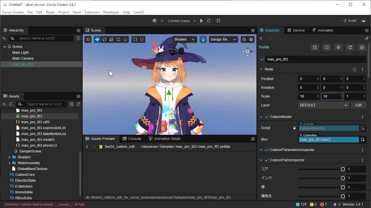 Live2D Cubism SDK for Cocos 来了！速速让你的立绘“活”起来 - 知乎