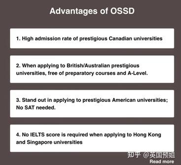 OSSD均分85能申请哪些院校，需要准备哪些申请材料 - 知乎