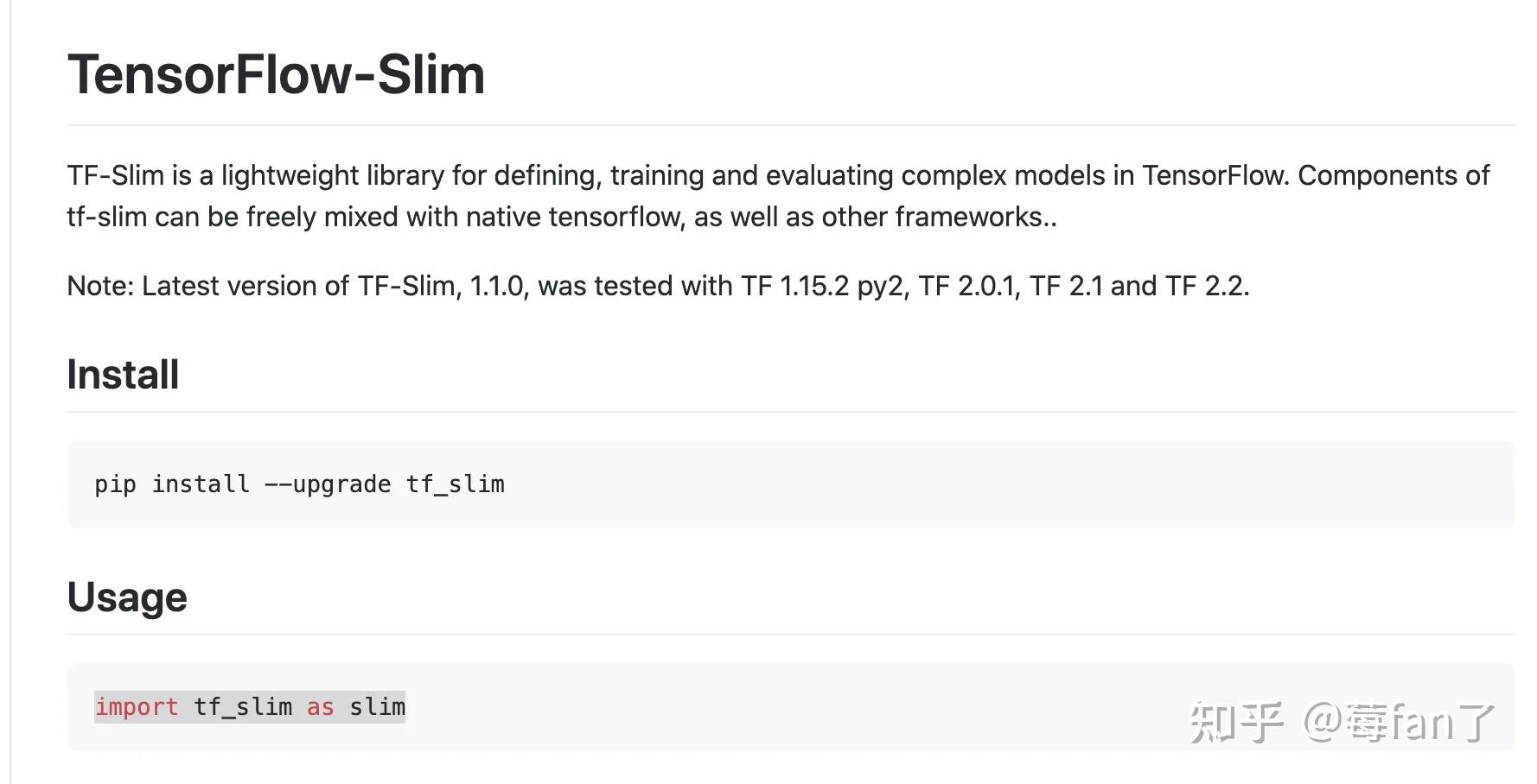 【TensorFlow】AttributeError: module 'tensorflow' has no attribute 'contrib'的解决方案！ - 知乎