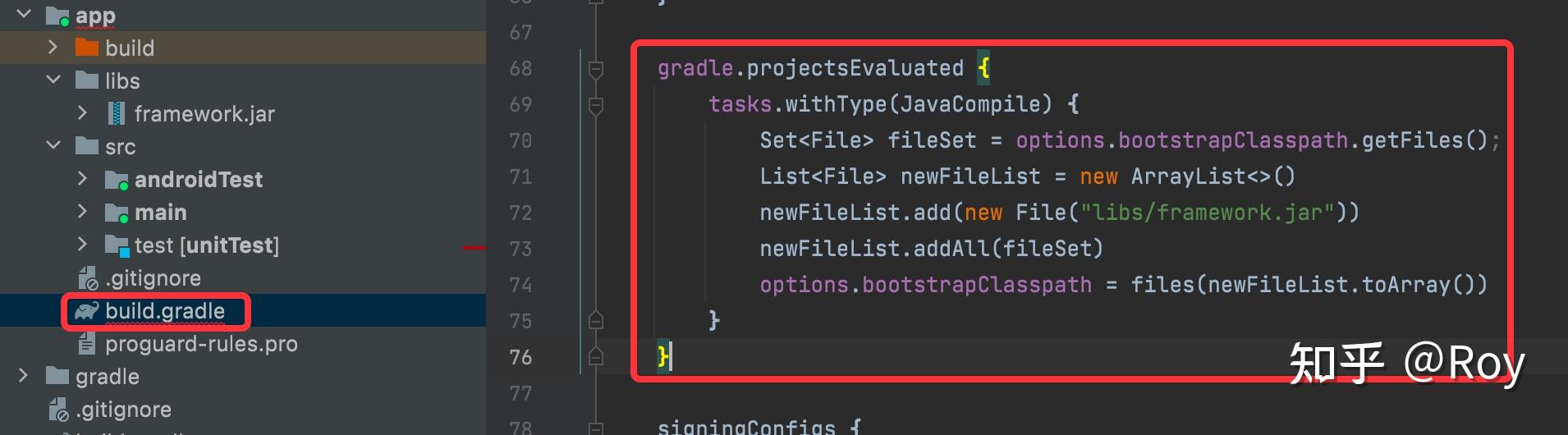 AndroidStudio工程引入framework.jar - 知乎