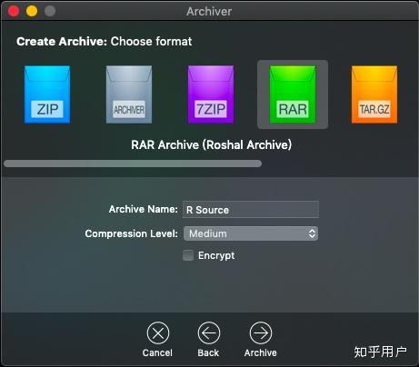 Mac有什么压缩软件是支持压缩rar格式的？ - 知乎