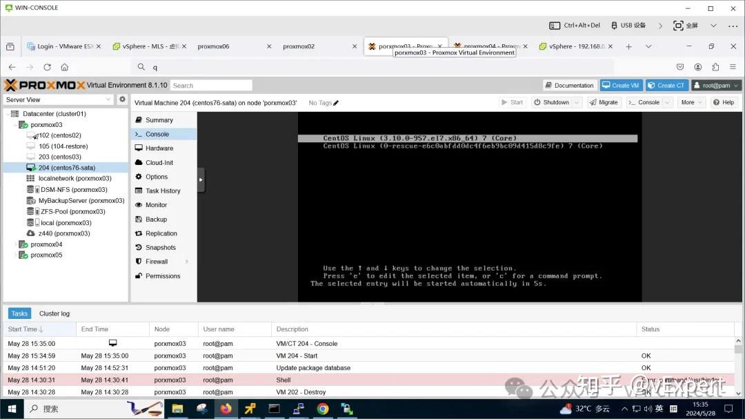 通过ovf的方式迁移VMware虚拟机到PVE - 知乎
