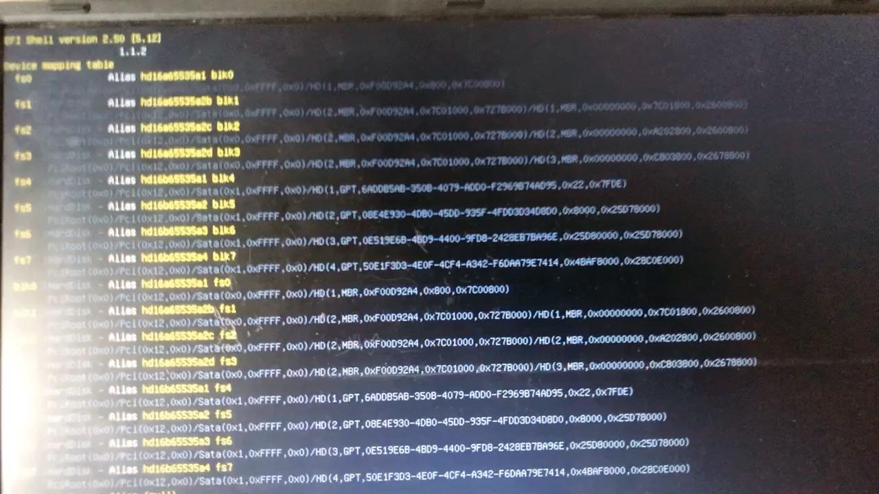 电脑启动开机时出现 device mapping table 怎么解决？ - 知乎