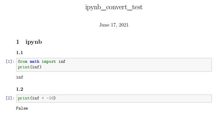 .ipynb 文件转换为 .md, .tex, .pdf 文件 - 知乎