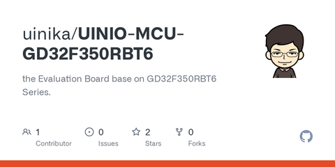 UINIO-MCU-GD32F350RBT6 一款基于国产 ARM Cortex-M4 微控制器的开发板 - 知乎