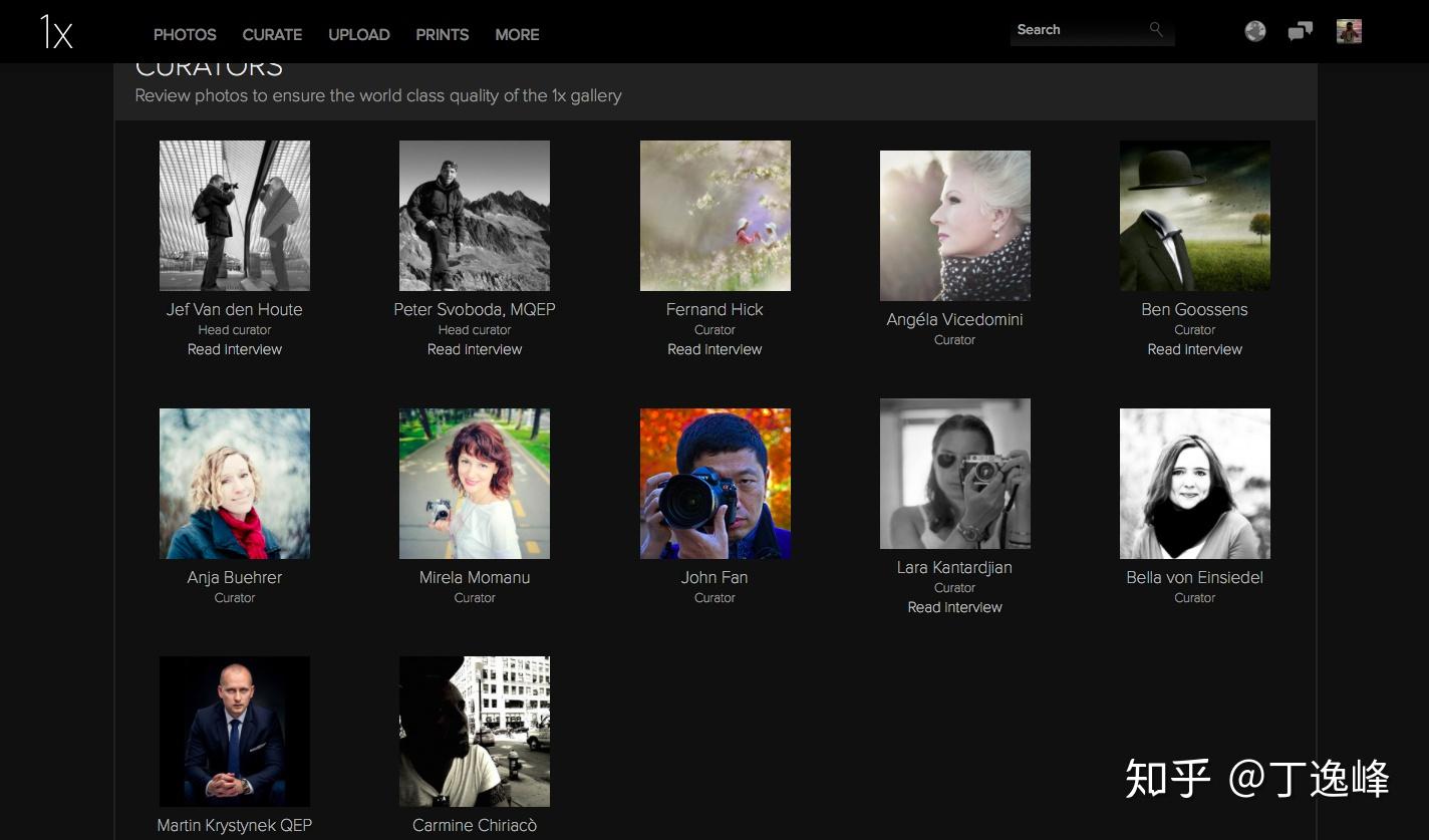 摄影干货（2）|关于1X画廊那些事 - 知乎