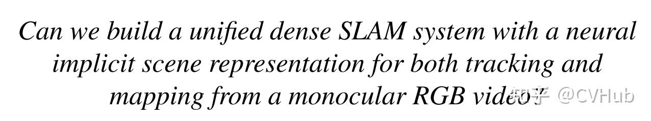 NICER-SLAM: 密集 RGB SLAM 的超级缝合怪！ - 知乎