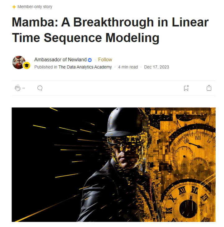 Mamba:理论与实践 - 知乎