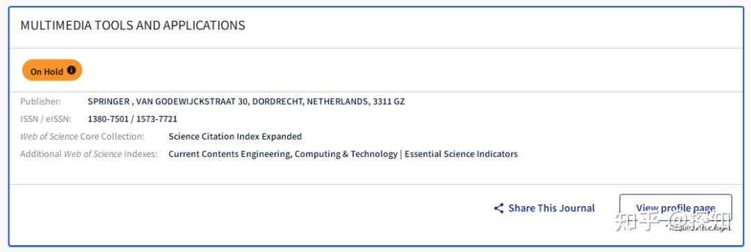 避雷！IF高达14也上榜，CCF推荐被调查，这8本被标记On Hold（excel目录下载） - 知乎
