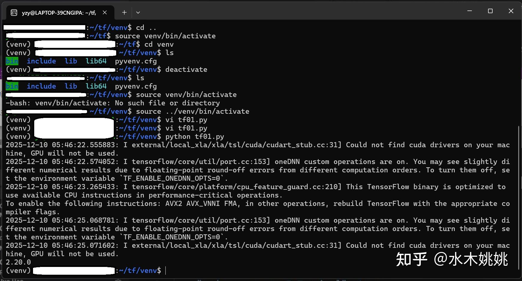 搭建 TensorFlow 在 VScode 下编程环境（Debian） - 知乎