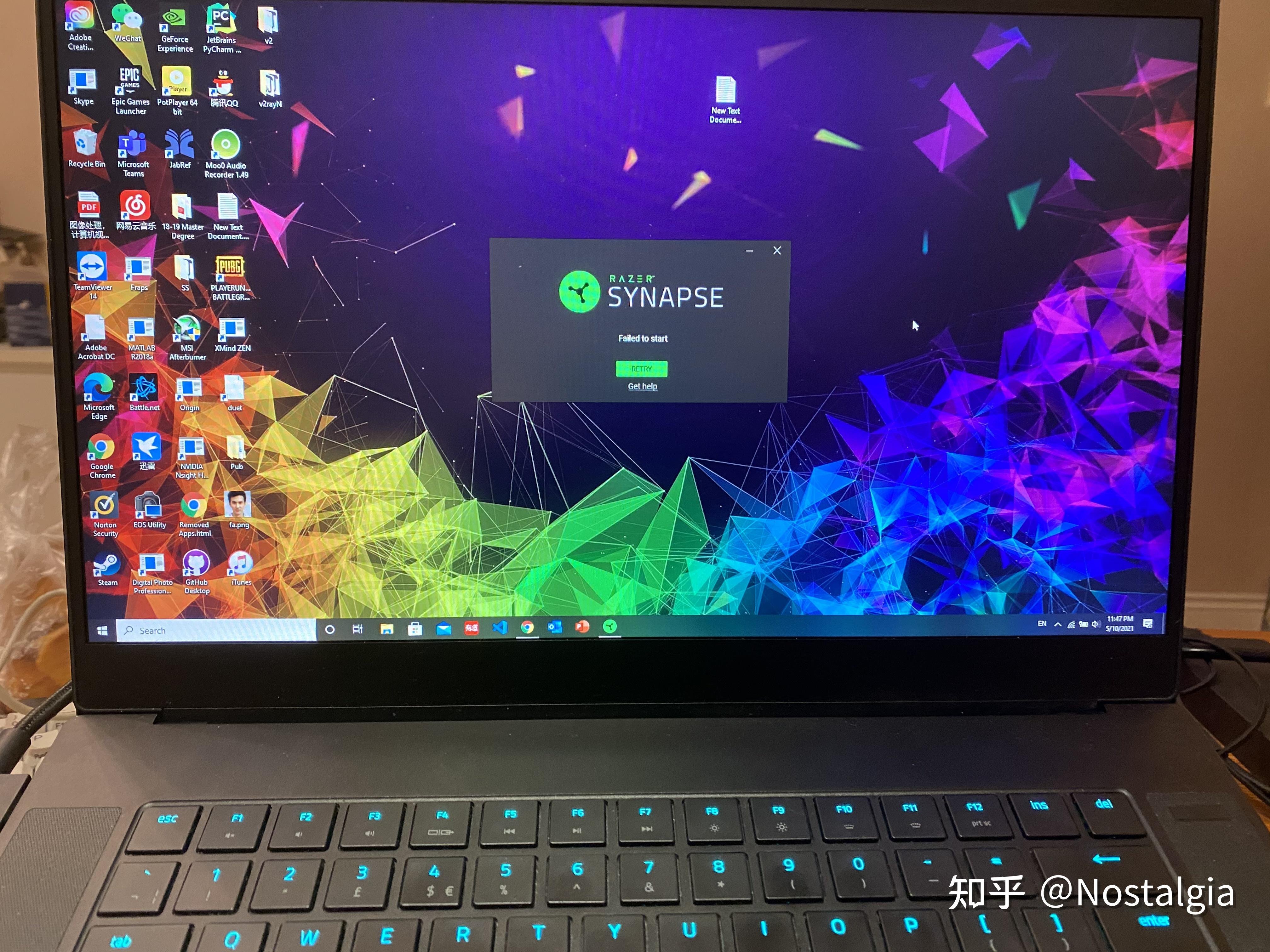 雷蛇 雷云3 为什么显示无法启动? - 知乎