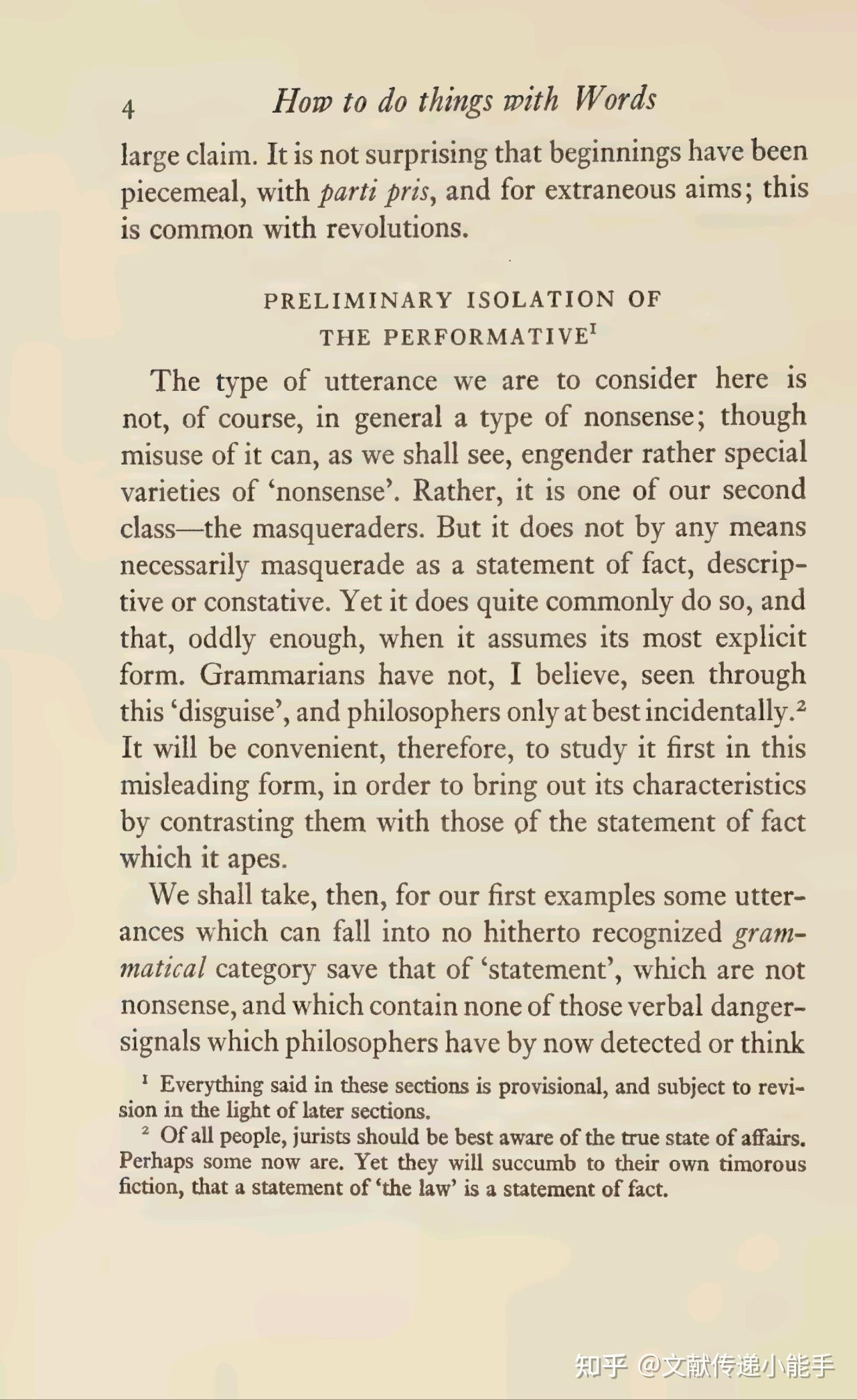 约翰·朗肖·奥斯汀,如何以言行事,英文版,How to do things with words by J.L.Austin 1962 - 知乎