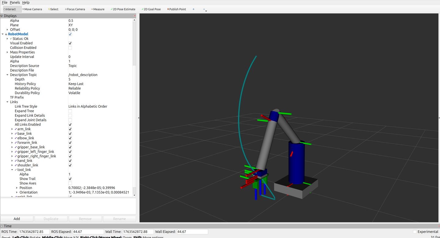 【ProjecTrial】Ros2_MoveIt2 - 教程学习 - 使用ROS 2和MoveIt 2来操控6轴机械臂 - Part-9 - 知乎