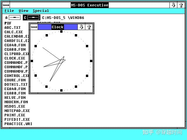 Windows 2.01 Microsoft Windows/386（穿越时间，梦回1987） - 知乎