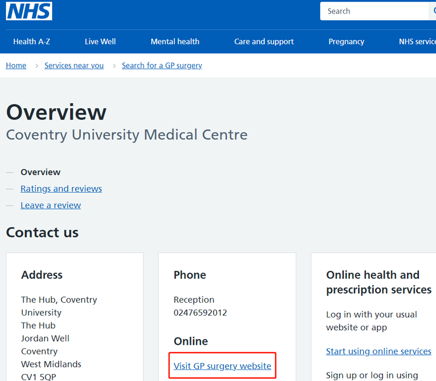 UK offer手把手教程GP和NHS注册 - 知乎