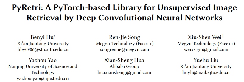 旷视开源了一套图像检索和ReID的PyTorch库：PyRetri - 知乎