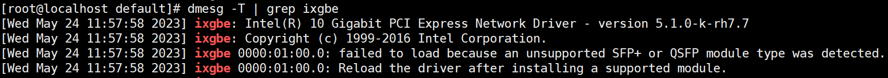 ixgbe驱动不支持三方兼容光模块SFP+SFP+或者QSFP的解决方案 - 知乎