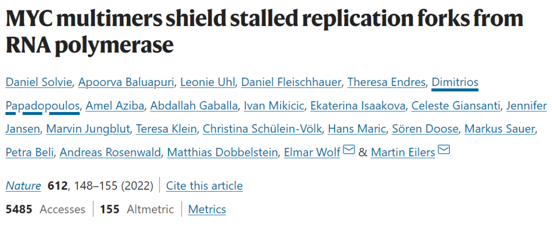 Nature | MYC家族蛋白是癌细胞基因组守护者 - 知乎