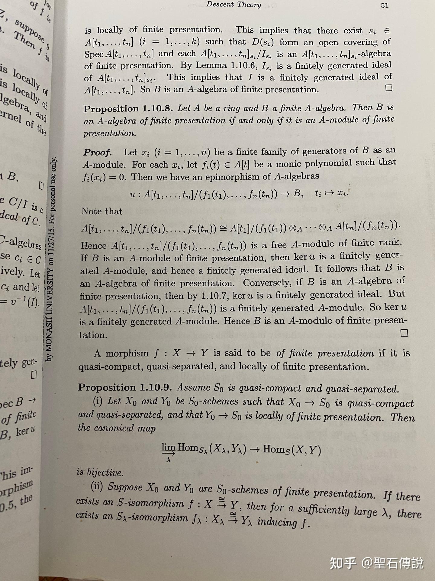 扶磊“Etale Cohomology Theory”第199页注释 - 知乎