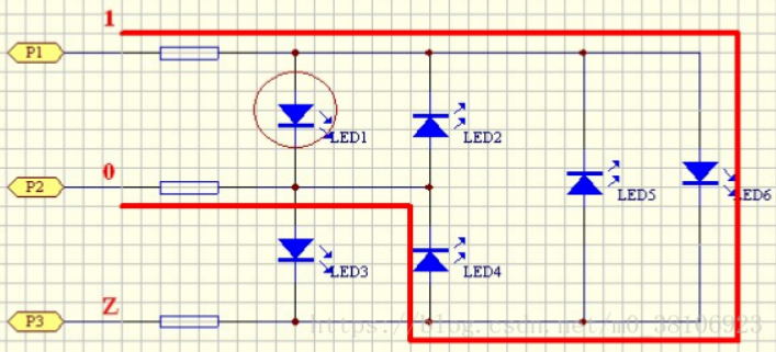 基于Charlieplexing算法(查理复用算法)的LED矩阵控制设计 - 知乎