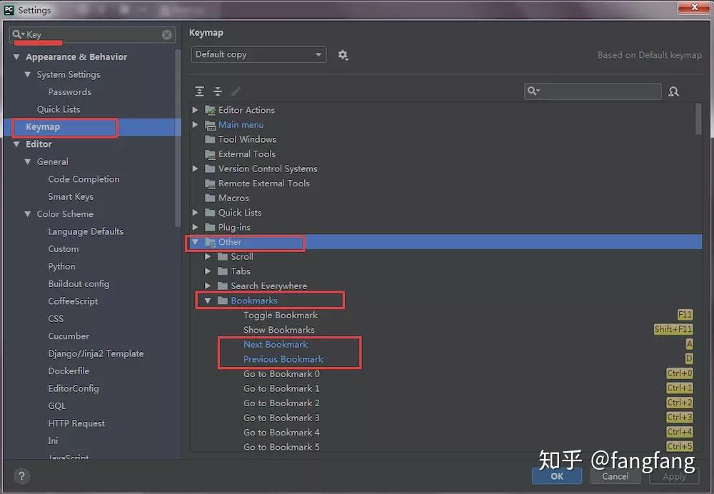 PyCharm设置书签 - 知乎