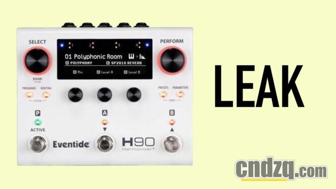 谍照：Eventide H9多重效果踏板的换代产品：H90 - 知乎