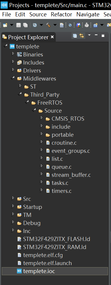 FreeRTOS 从入门到精通2--人生若只如初见，初识STM32CubeIDE - 知乎