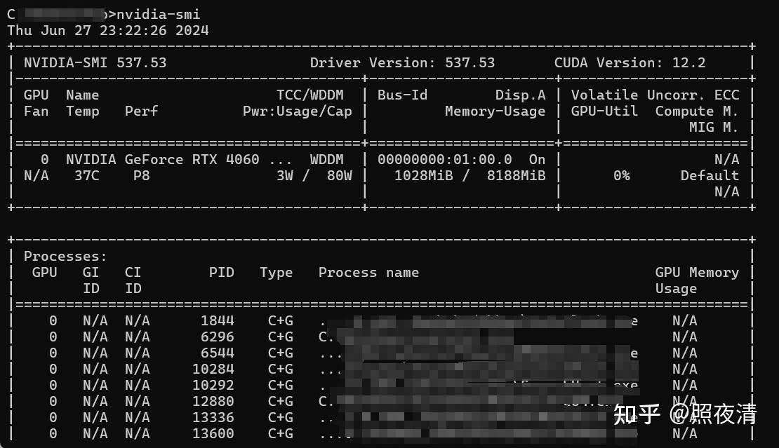 nvidia-smi命令详解 - 知乎
