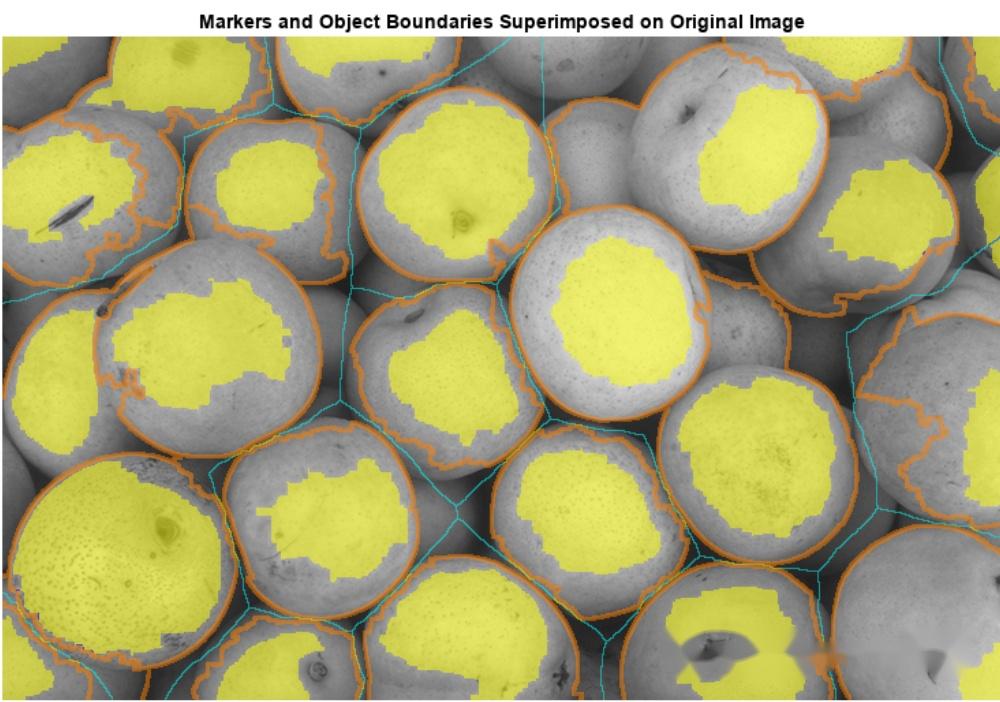 【程序】基于matlab使用分水岭分割图像中相互接触的对象 - 知乎