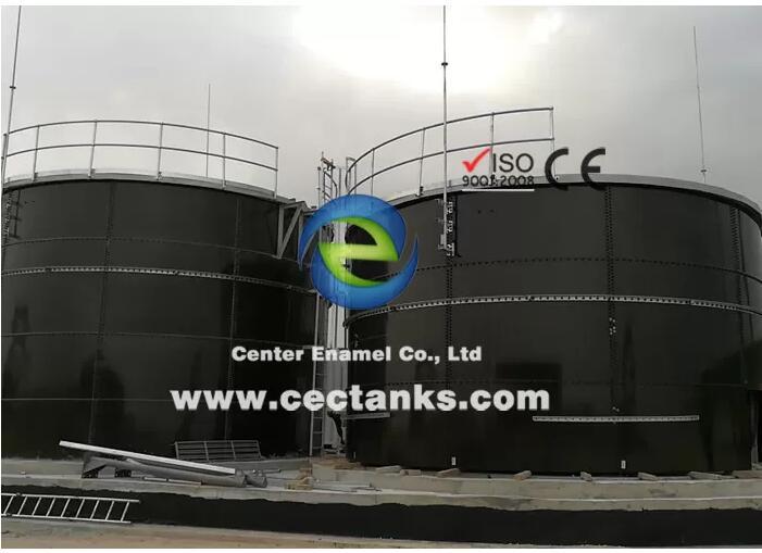 500 - 5000m3 Bolted Water Storage Tanks For Wastewater Treatment Easy ...