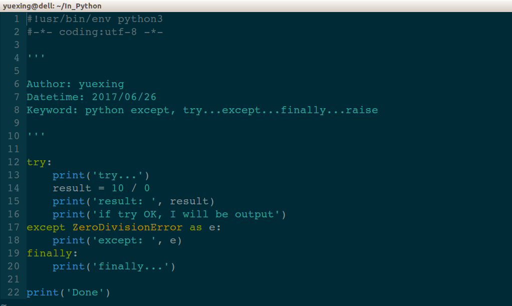 Python异常处理 知乎 3802