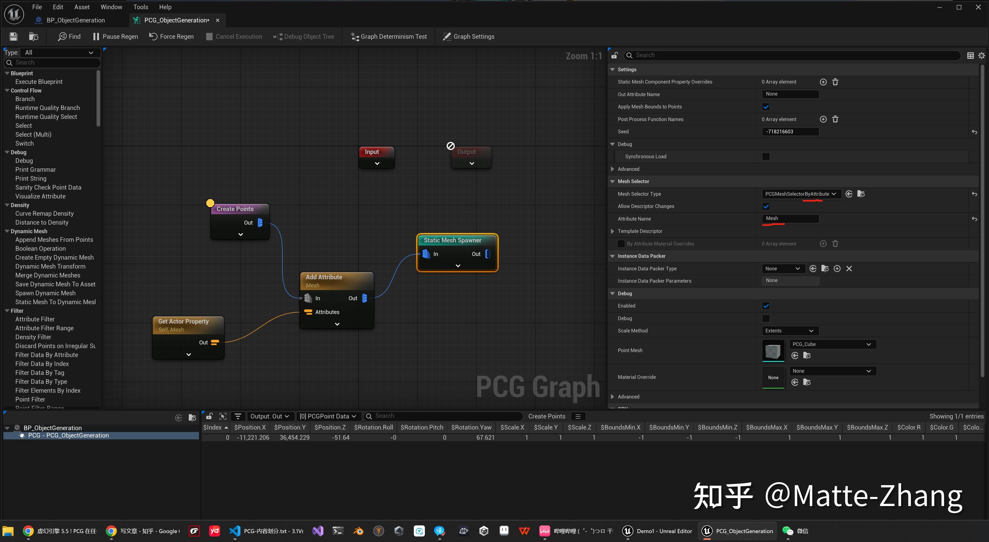 UE5.5.2 技术揭秘：巧用 PCG 在任意物体表面生成多样化网格体 - 知乎