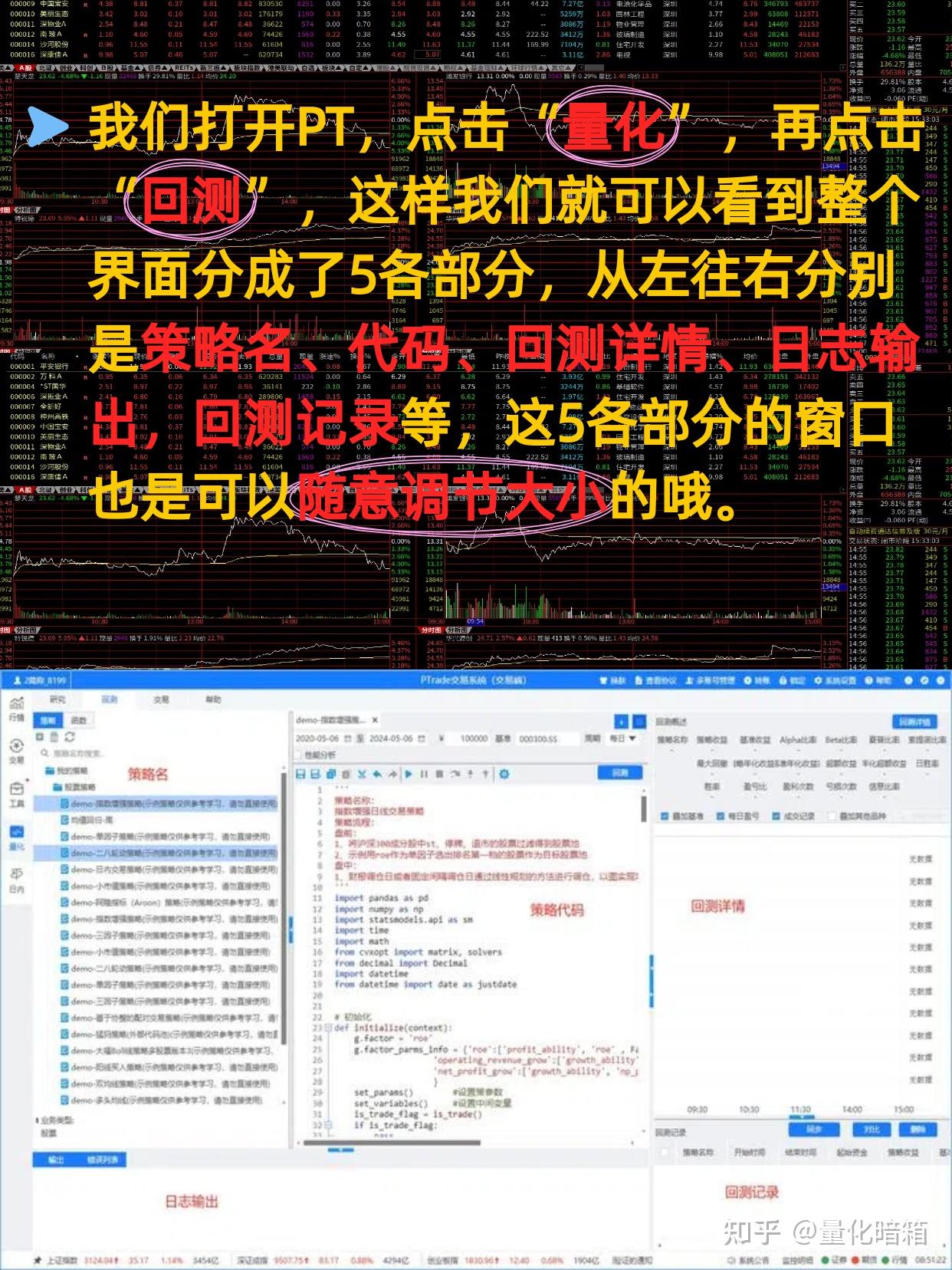 量化交易回测，保姆级教学 - 知乎
