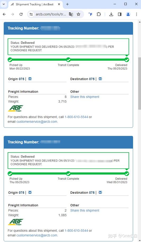 25 家美国尾程派送卡车承运商及货物追踪网址介绍 - 知乎