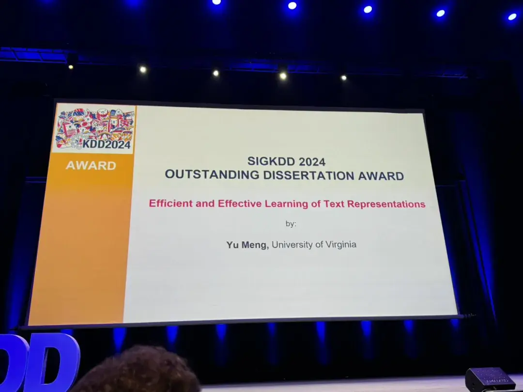 孟瑜获杰出博士论文奖，中科大获最佳学生论文，KDD 2024全部奖项放出 - 知乎