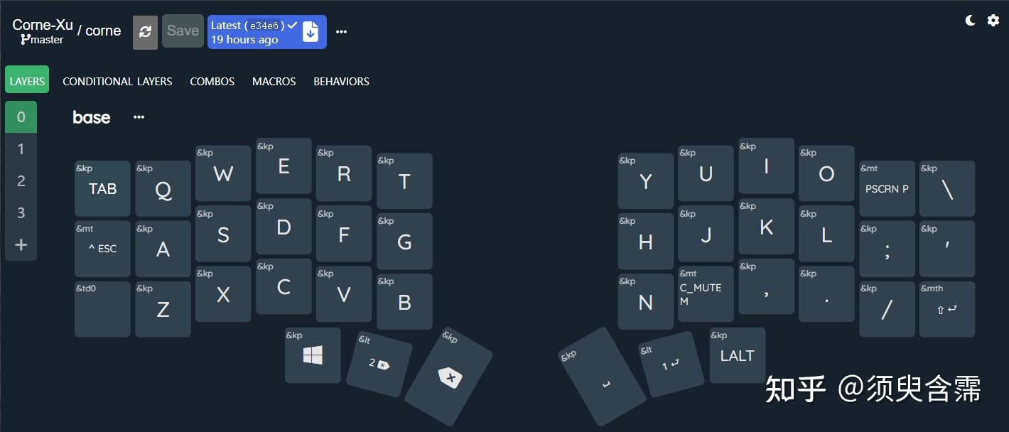 对于Corne Keymap的认识 - 知乎