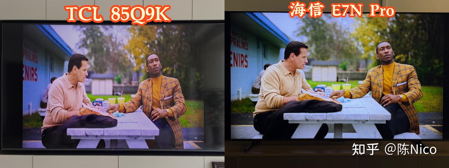 2025年85寸Mini LED电视横向对比选购攻略：谁才是超大屏里程碑？海信电视E7N Pro实测对比 - 知乎