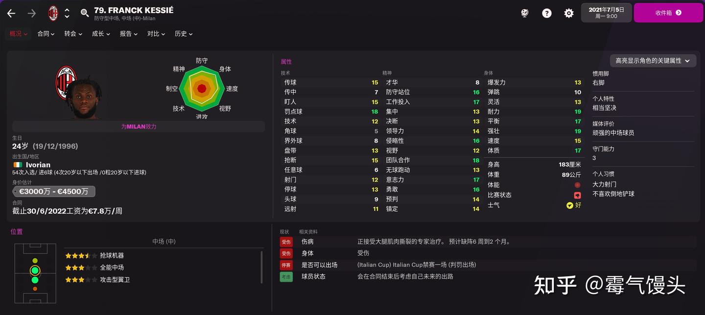 【FM2022球员评测】德克兰·赖斯（Declan Rice） - 知乎