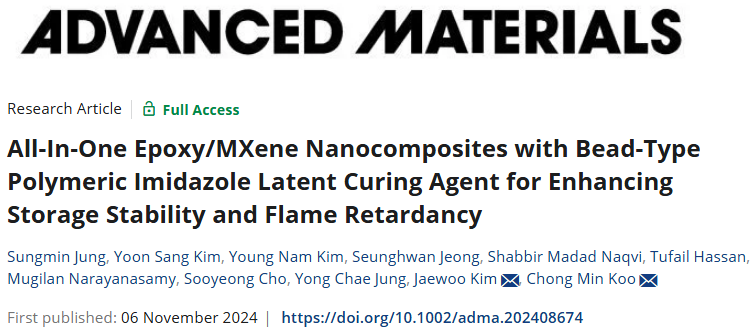 《Adv. Mat.》：环氧/MXene纳米复合材料！ - 知乎