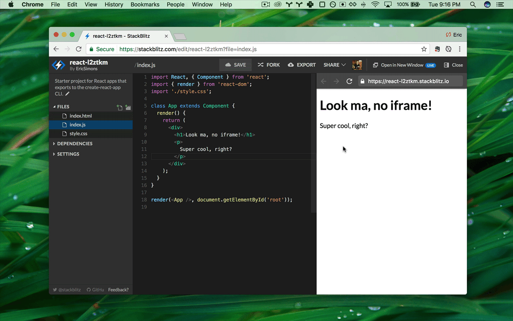 StackBlitz - 针对 Web 开发者的在线 IDE - 知乎
