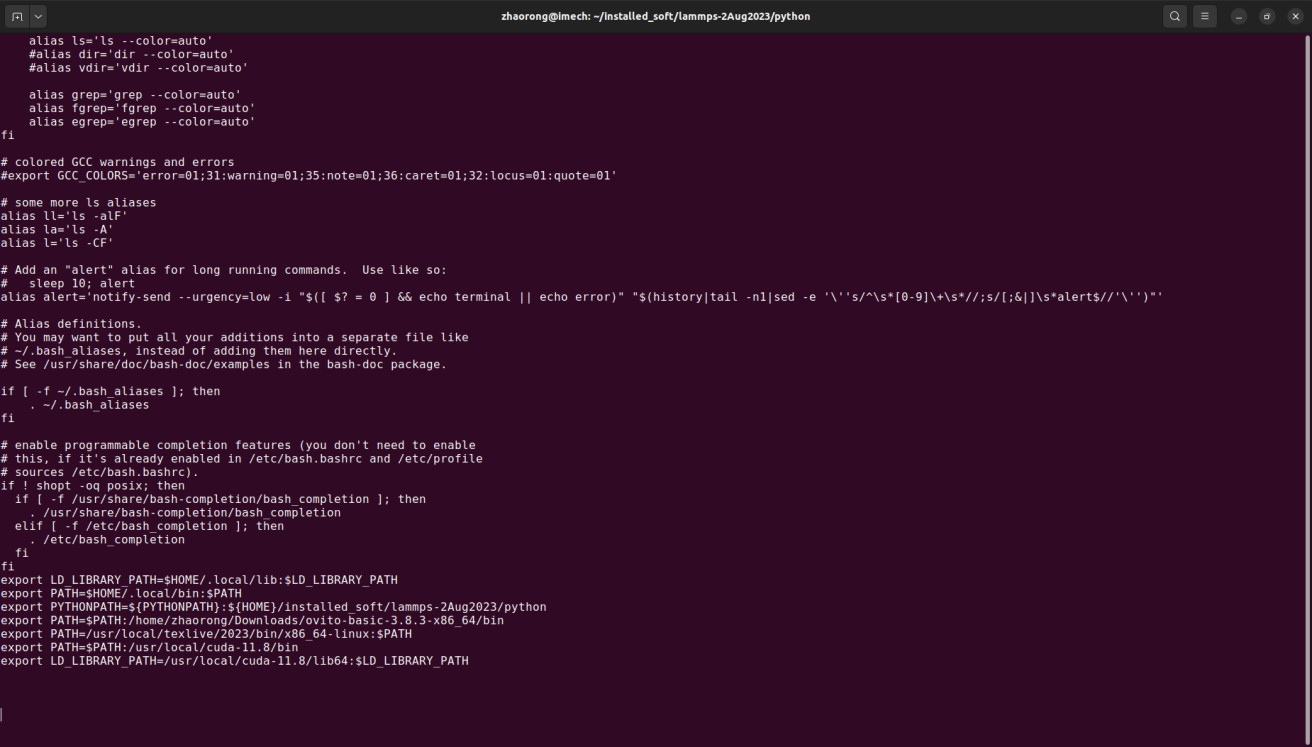 LAMMPS 软件的安装与运行 - 知乎