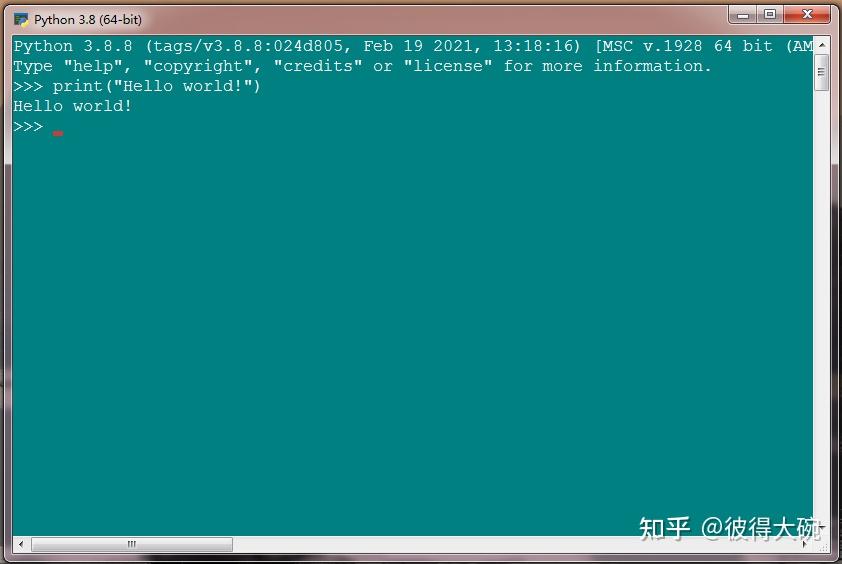 为什么我的python黑色的? - 知乎