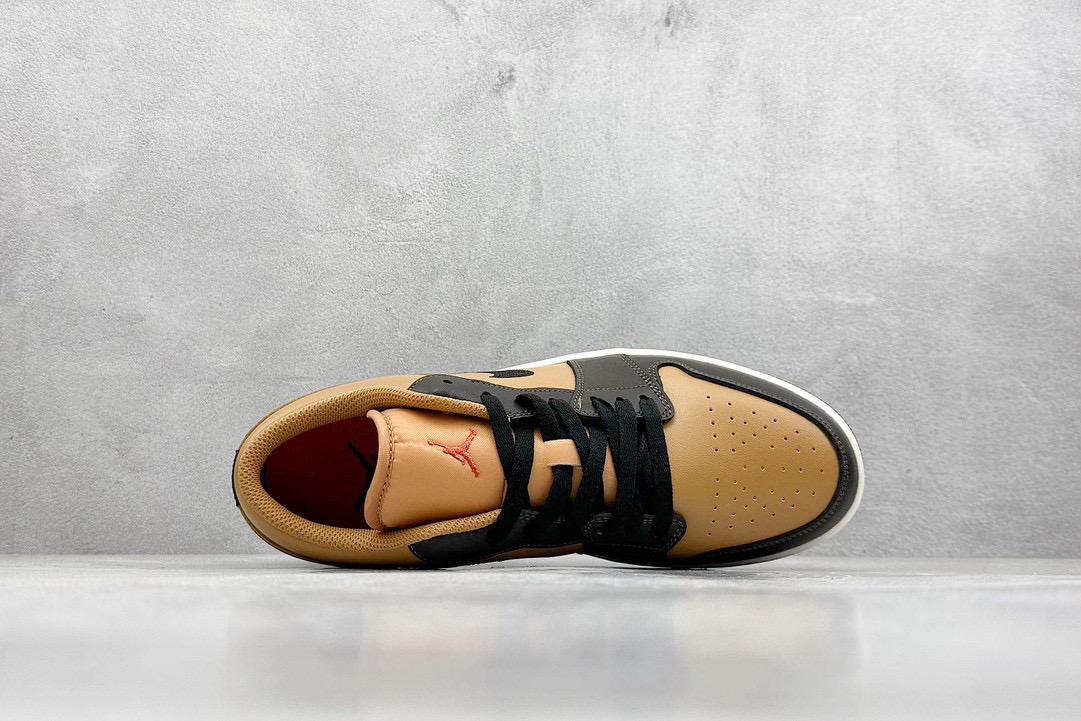乔丹 Air Jordan 1 Low Flax Baroque Brown AJ1 棕褐低帮运动鞋 - 知乎