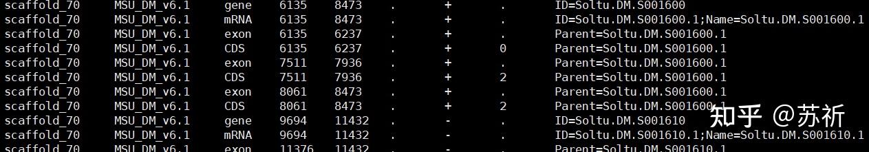 常见gff文件格式不标准的修改方法 - 知乎